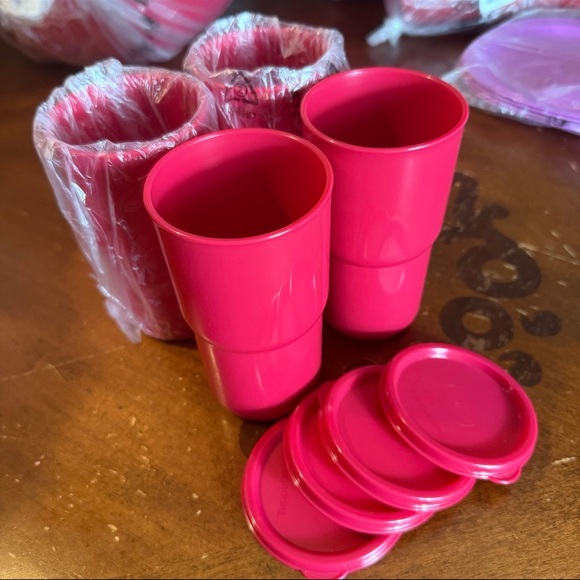 Tupperware | Dining | Tupperware Tabletop Stackable Tumblers | Poshmark